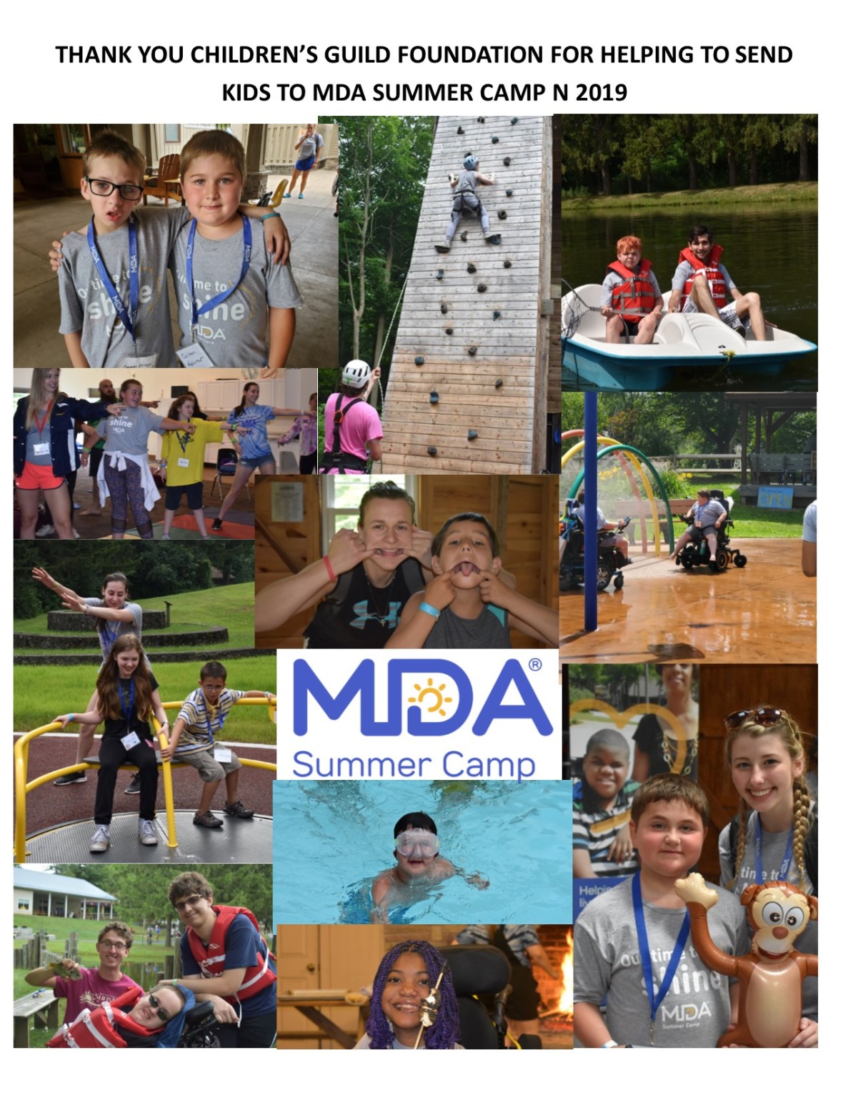 The Children's Guild Foundation Of Buffalo Has Awarded A Grant To MDA ...